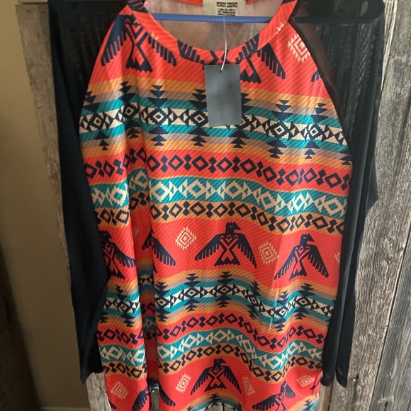 Tops | Rowdy Crowd Aztec Shirt | Poshmark